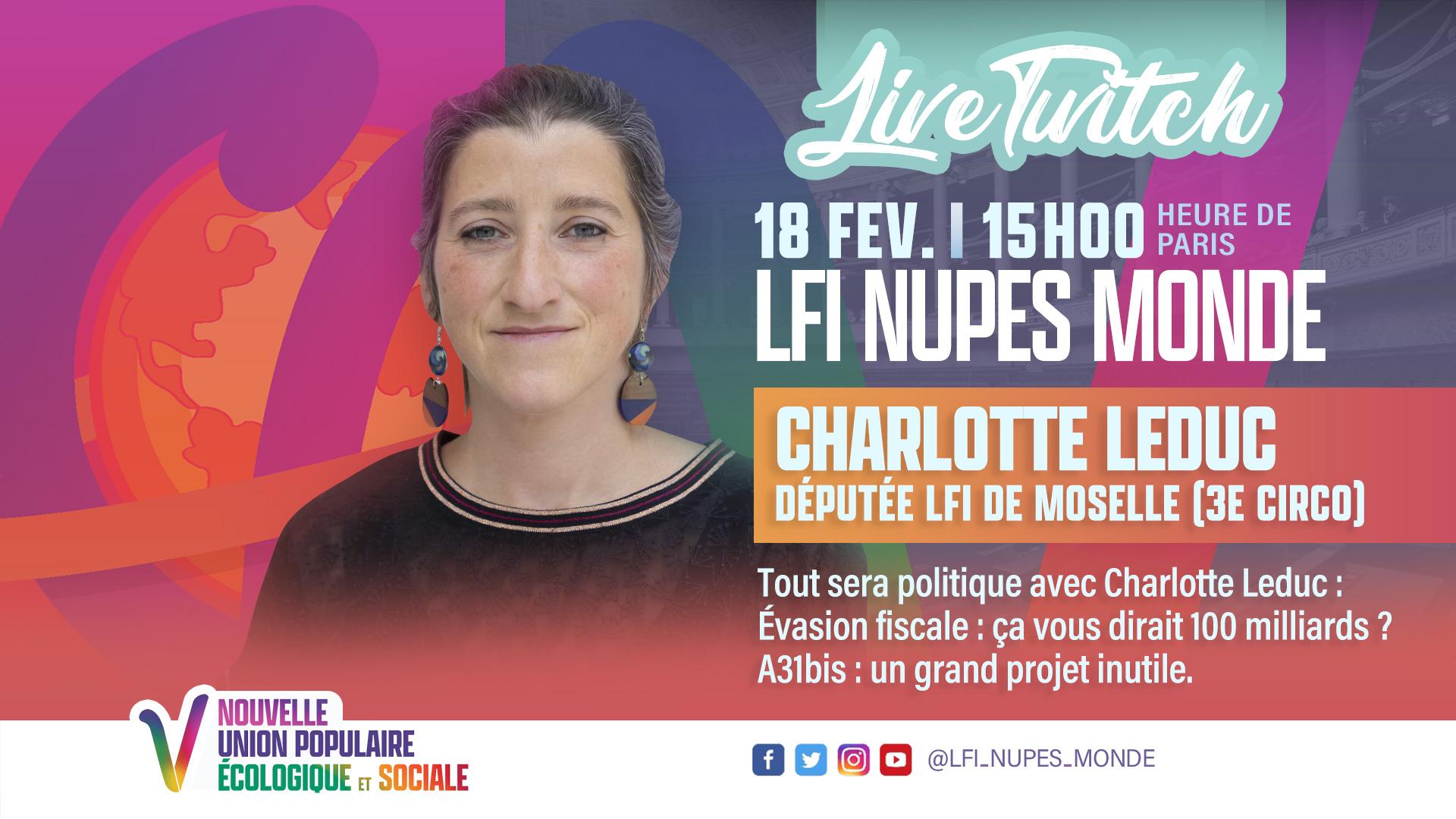Tout est politique avec Charlotte Leduc — Action Populaire