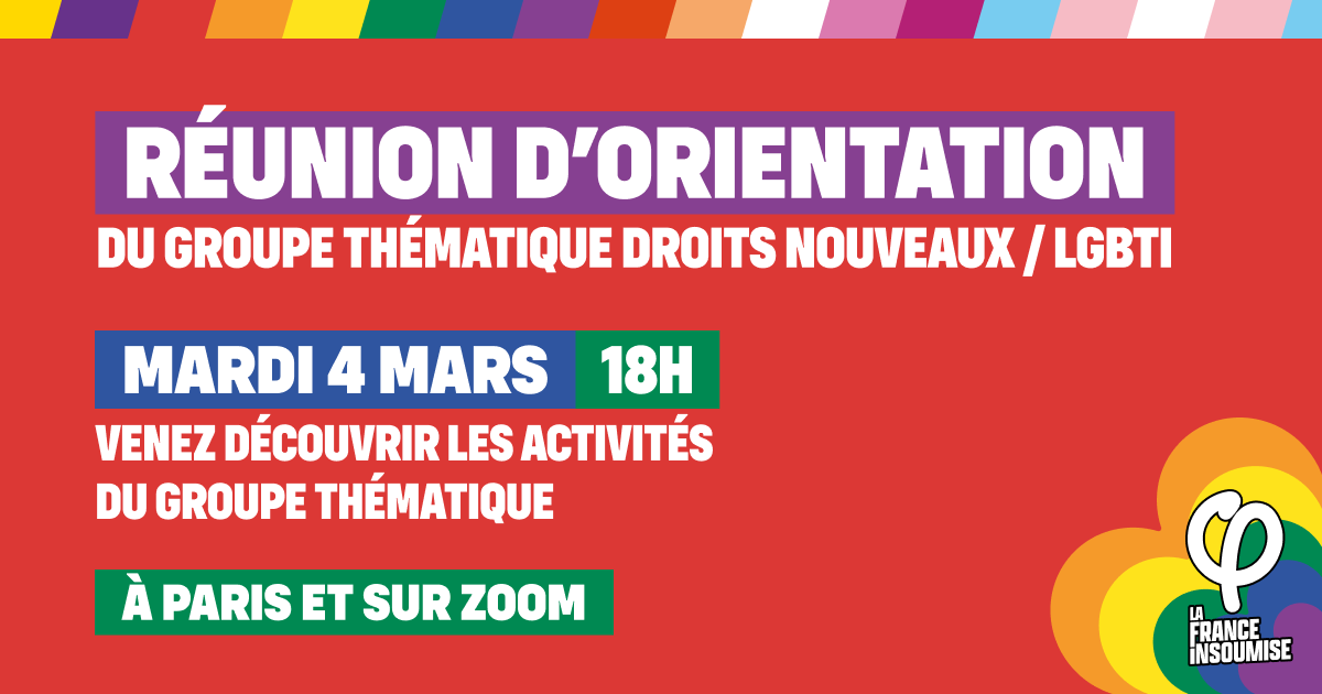 Réunion d'orientation — Action Populaire