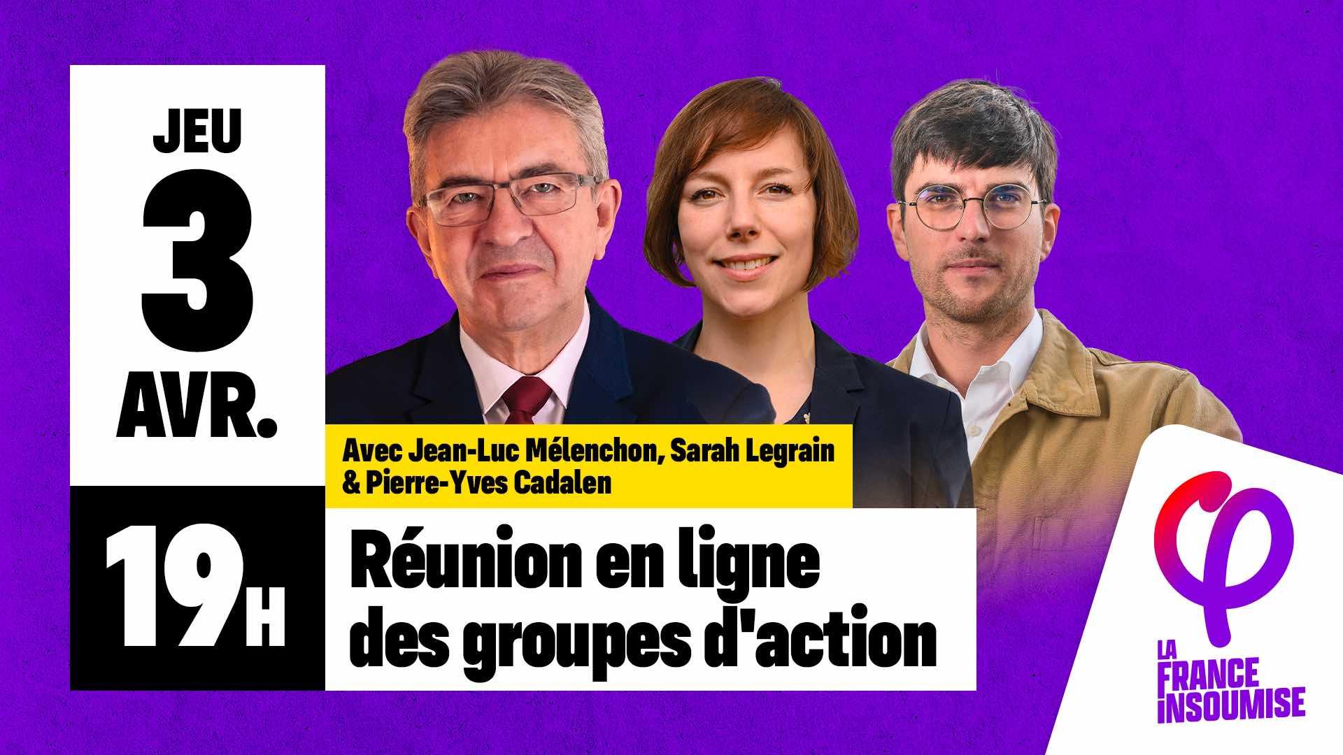 Réunion en ligne des groupes d'action — Action Populaire